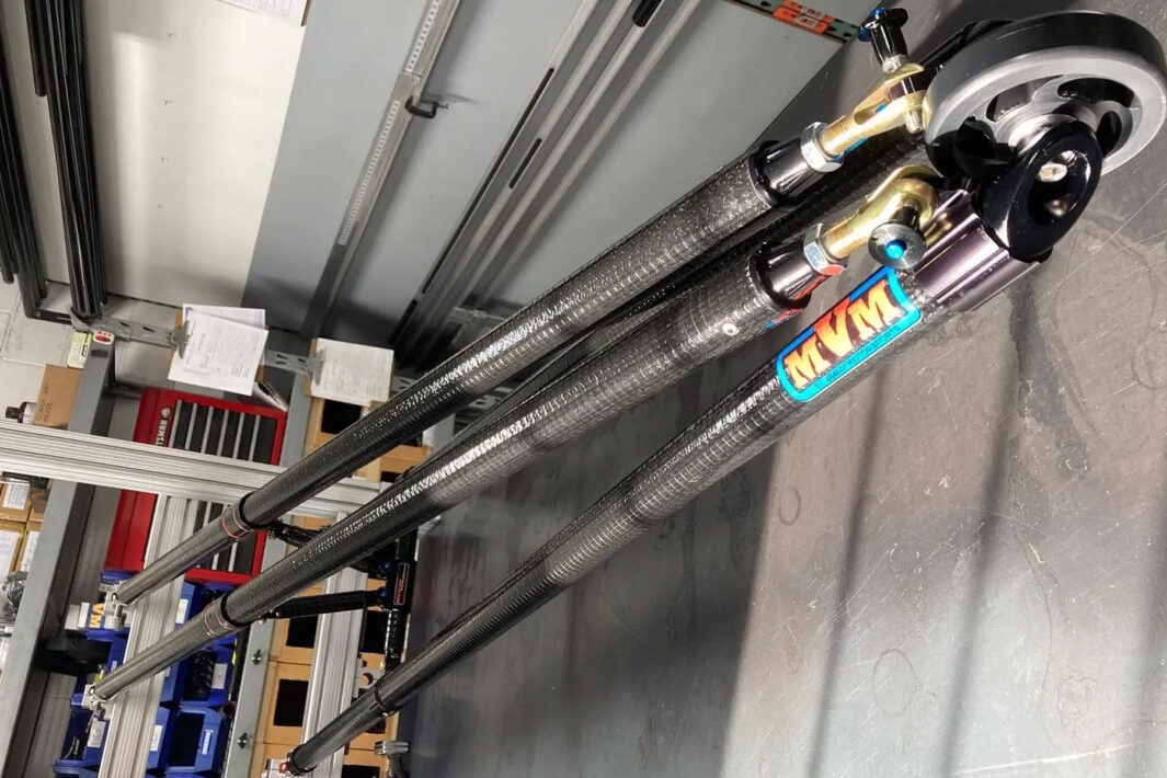 Carbon Fiber Wheelie Bars: 4 Bar Single Set – MVM Wheelie Bars