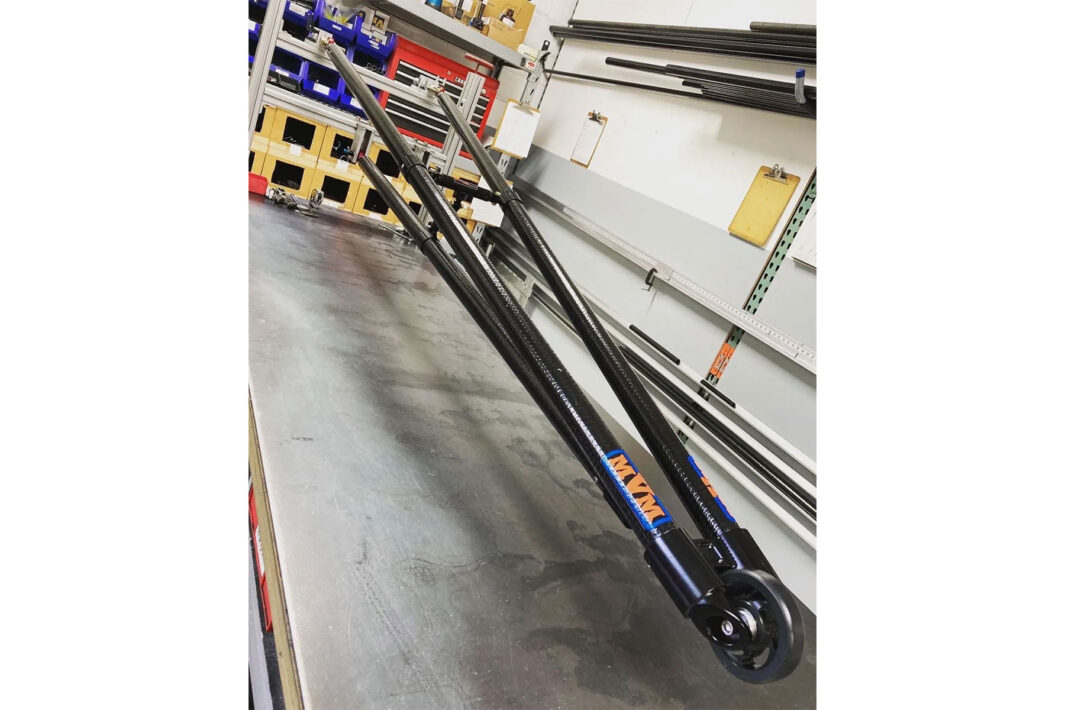 Carbon Fiber Wheelie Bars: Single Set – MVM Wheelie Bars